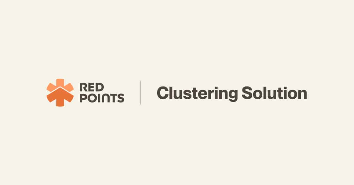 Clustering Solution for your Brand | Red Points