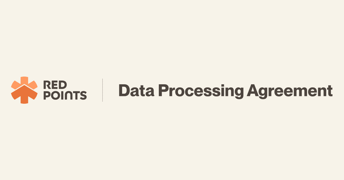 Data Processing Agreement - Red Points