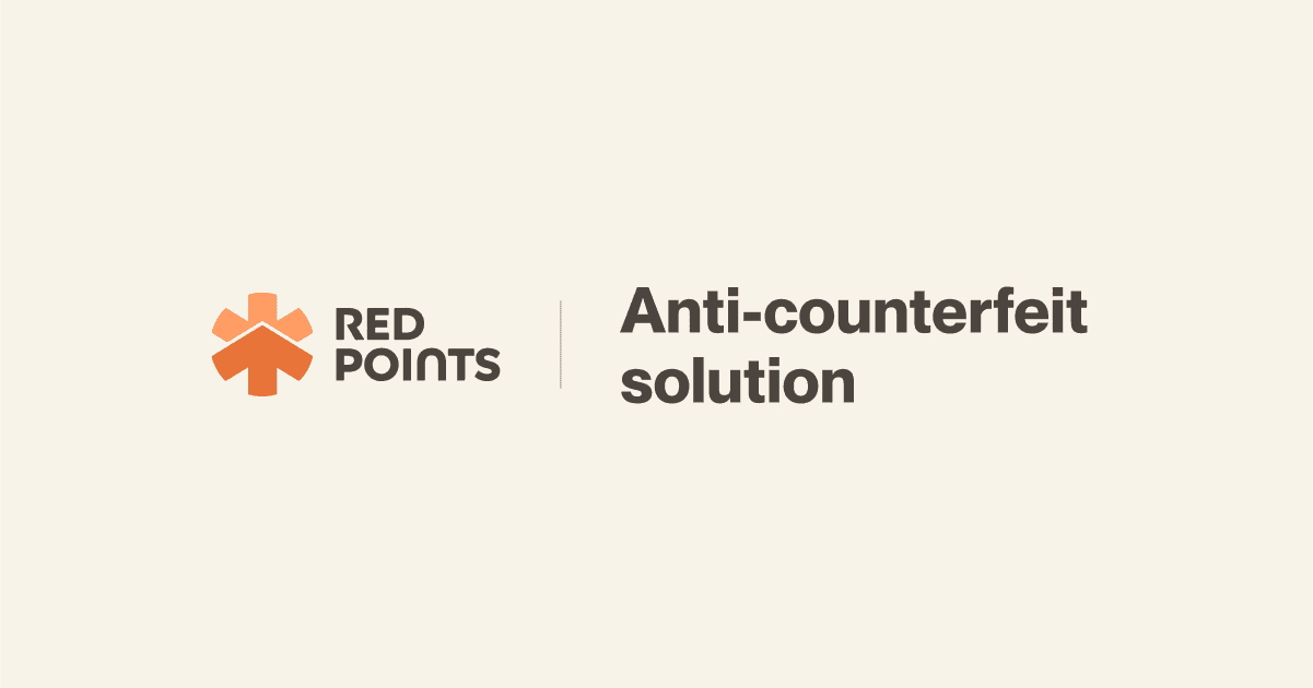 Anti Counterfeit Solution | Anti Counterfeit Software - Red Points