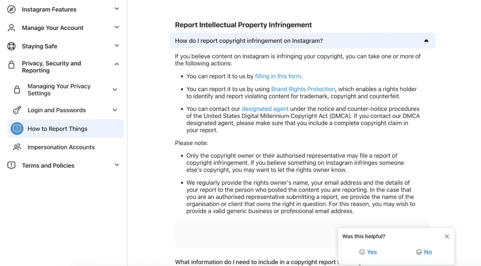 How to report stolen content on Instagram - Red Points