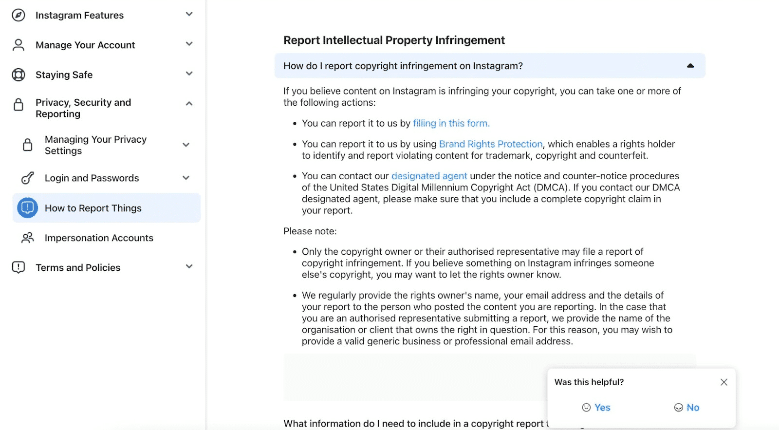 How to report stolen content on Instagram - Red Points