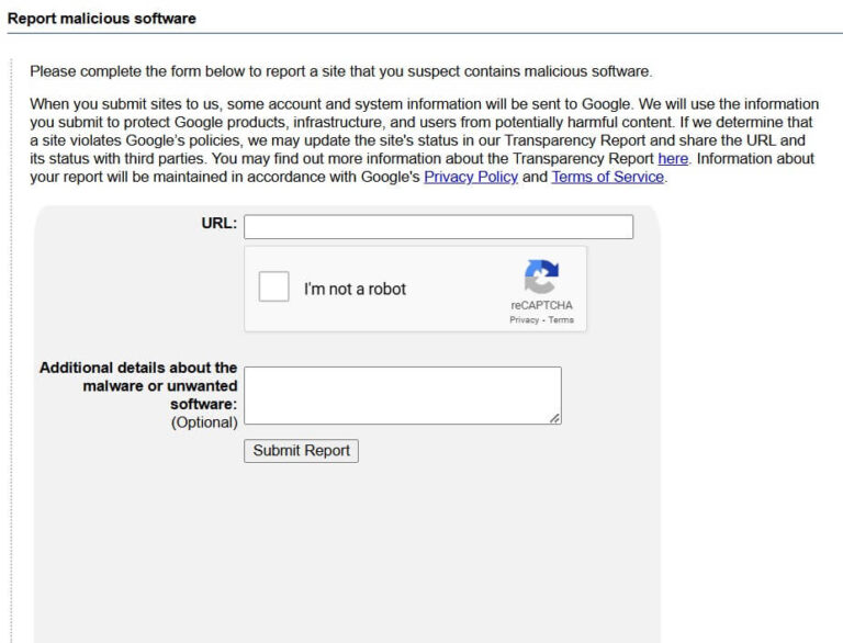 How to report a website for scamming to Google in 6 steps - Red Points