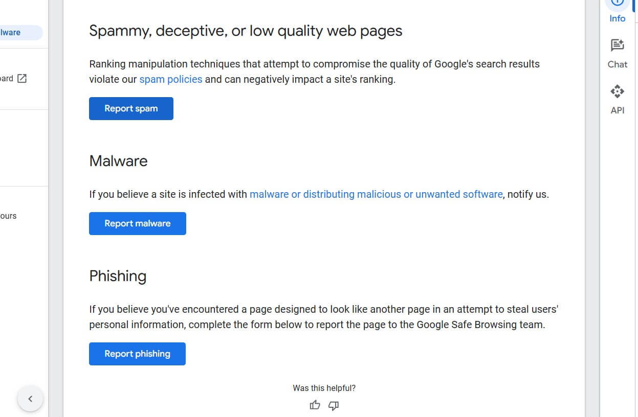 How to report a website for scamming to Google in 6 steps - Red Points